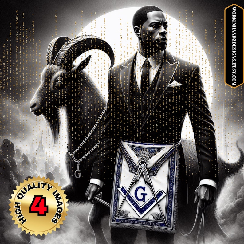 Masonic Goat Rider // Mason // Fraternity // Brotherhood // Prince Hall ...