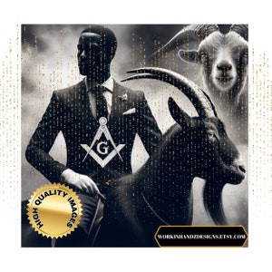 Masonic Goat Rider // Mason // Fraternity // Brotherhood // Prince Hall ...
