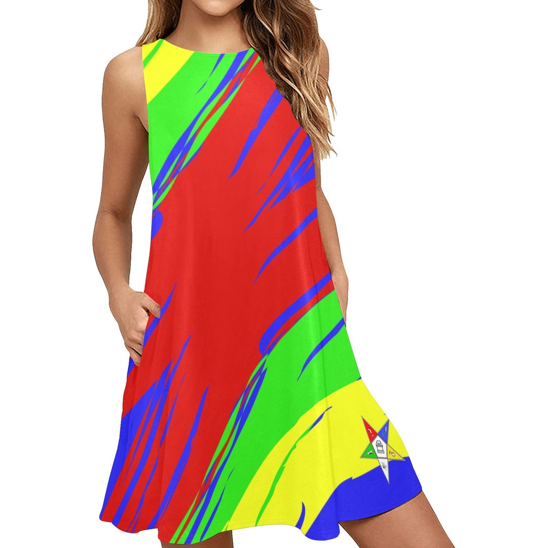 OES // Eastern Star // Sorority // Women // Chapter // Sleeveless A ...