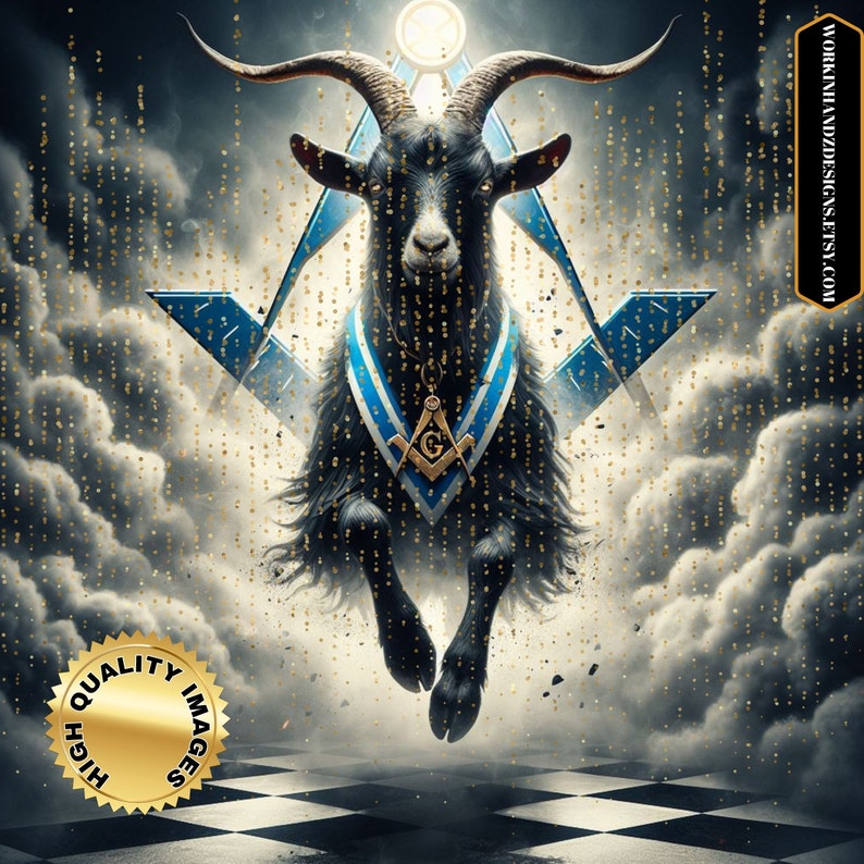 Masonic Goat Rider // Mason // Fraternity // Brotherhood // Prince Hall ...