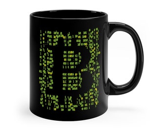 The Bitcoin Family Black Mugs - Etsy