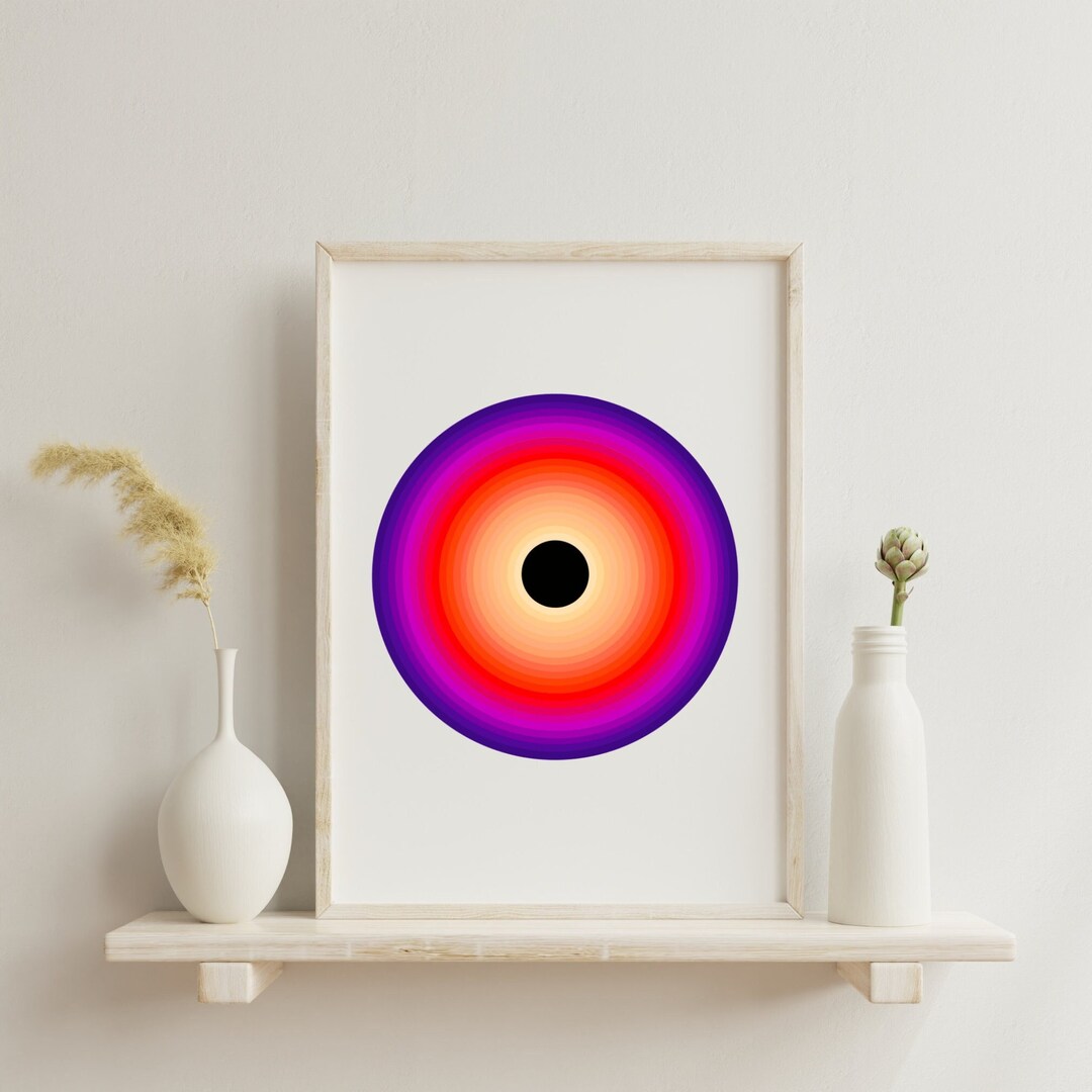 Digital Space Poster | Space Art | Black Hole Art | S50014+81 | Space ...