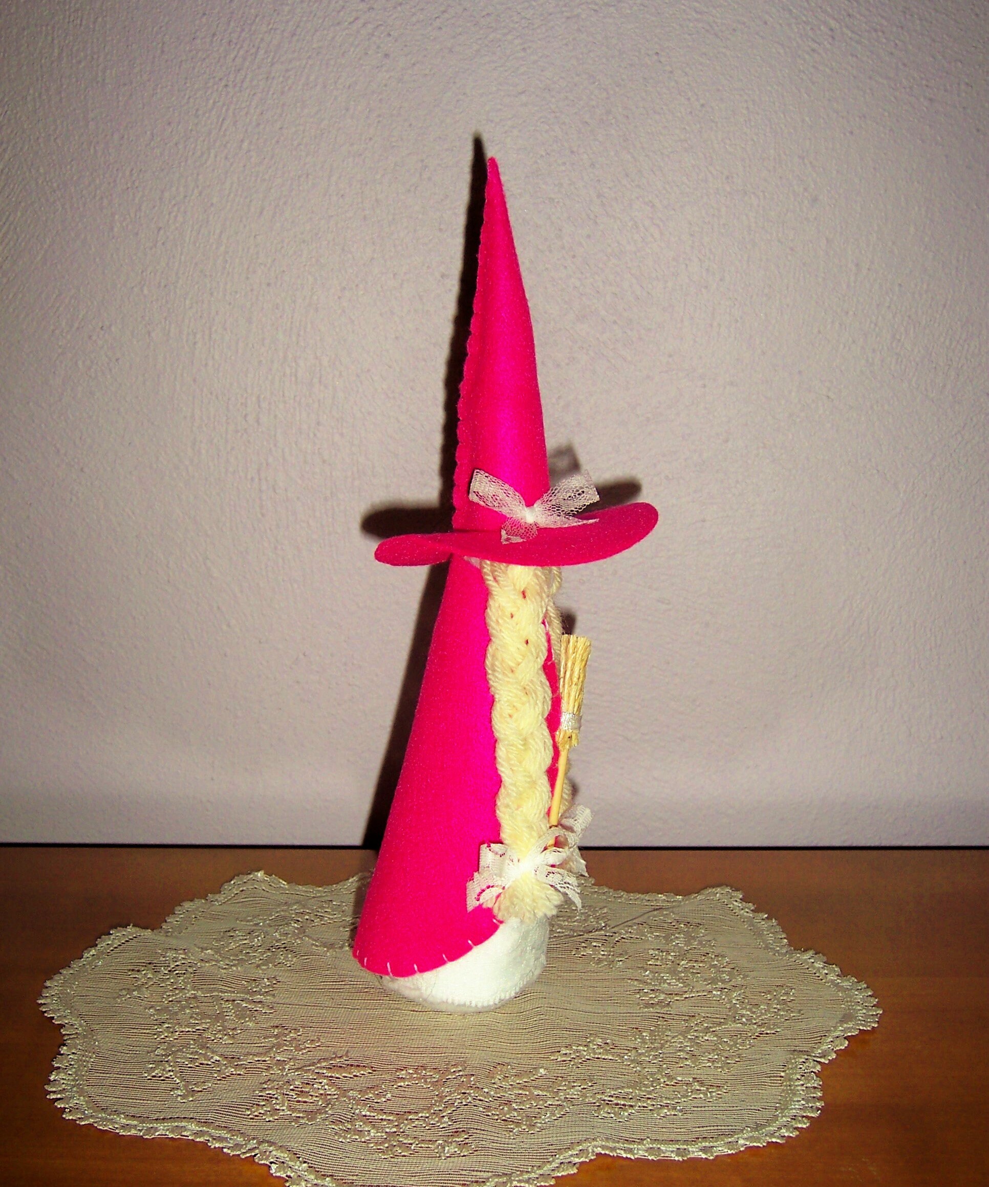 Pink Halloween Witch Gnome Pink Witch Barbie Witch Costume Halloween ...