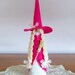 Pink Halloween Witch Gnome Pink Witch Barbie Witch Costume Halloween ...