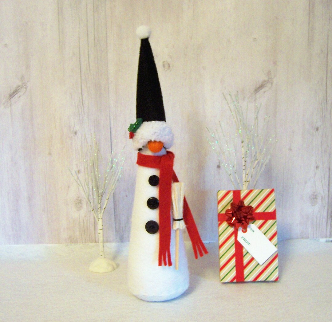 Snowman Gnome, Snowman Tomte, Christmas Gnomes, Winter Gnomes, Frosty ...