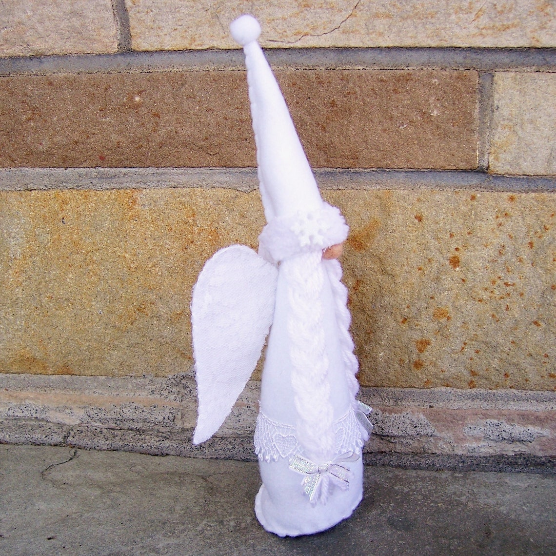 Snow Angel Gnomes, White Christmas Tier Tray Gnomes, Winter Gnomes ...