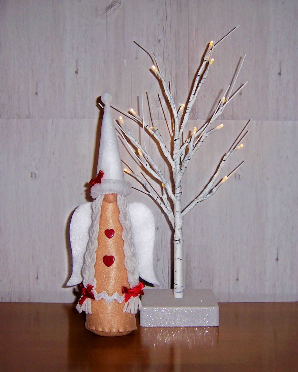 Gingerbread Gnome Angel Gnome Gingerbread Angel Gnome - Etsy