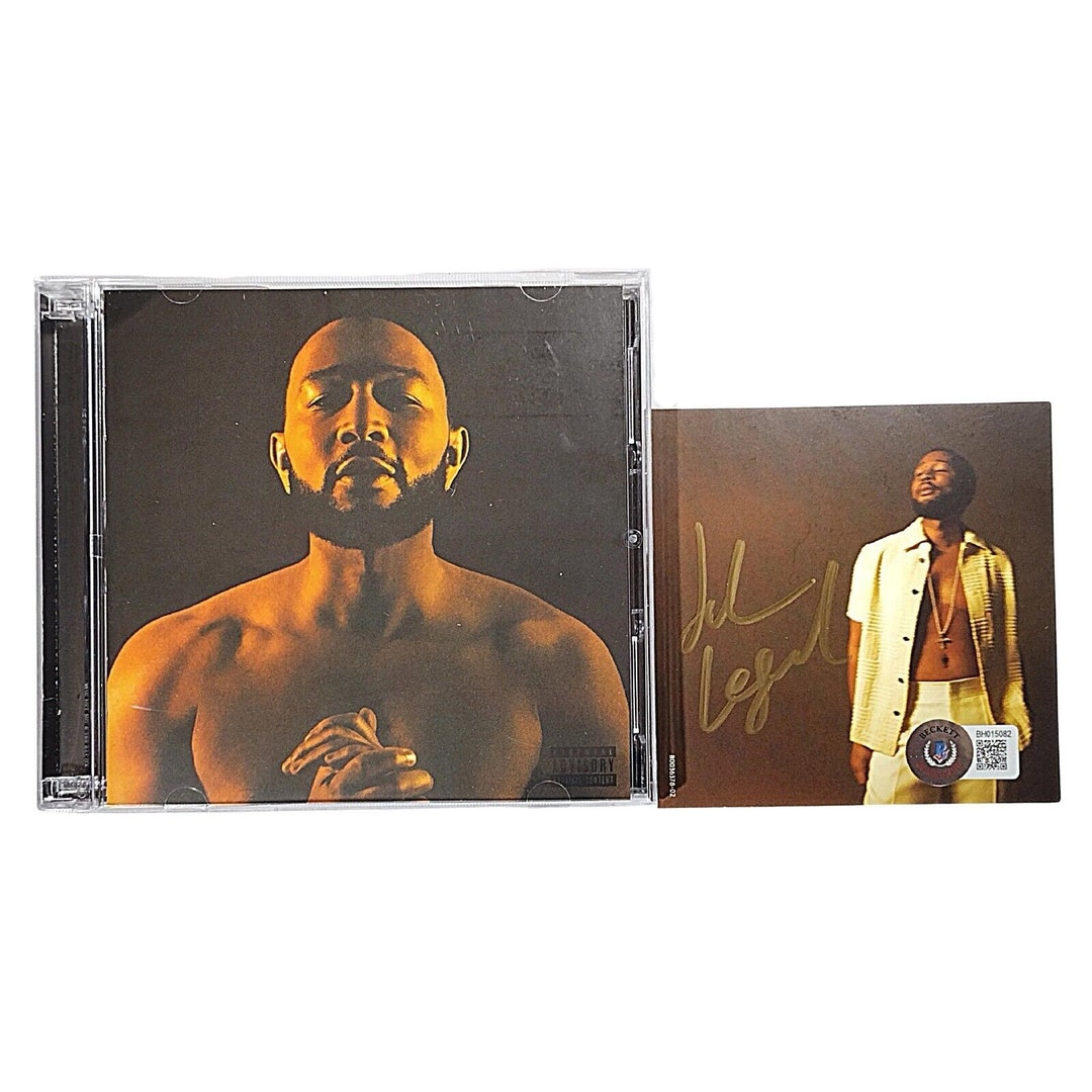 John Legend Autographed Signed Self Titled CD Cover Insert Beckett ...