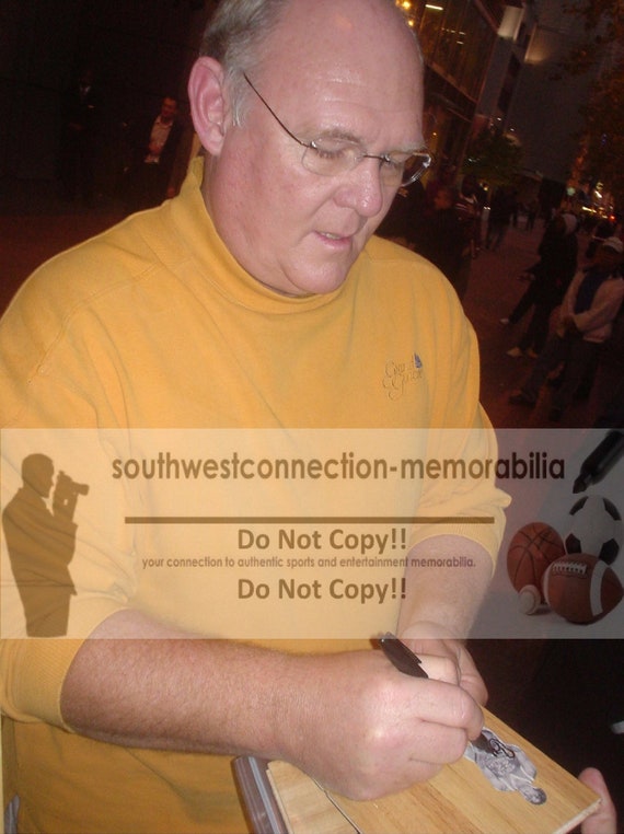 George Karl UNC Tarheels Signed Autographed Basketball Floor Floorboard ...