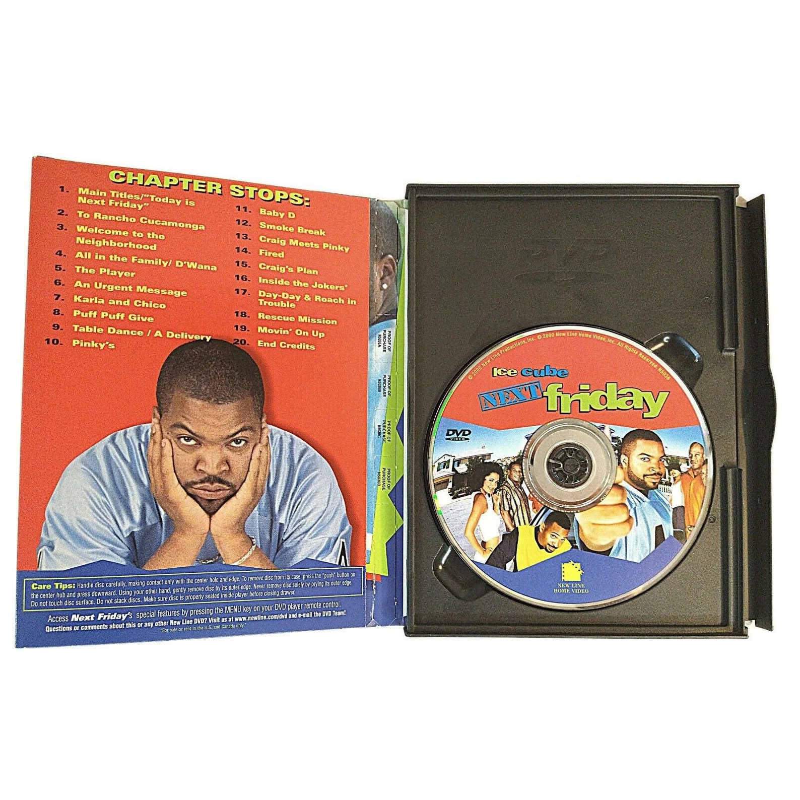 Ice Cube & Mike Epps Signed Next Friday DVD Case Cover Rap | Etsy