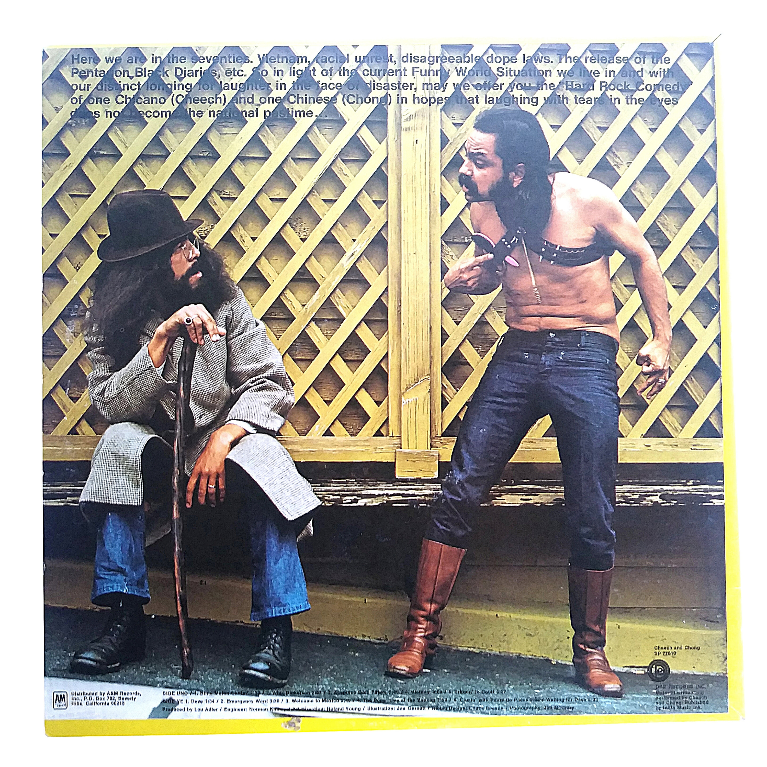 Cheech and Chong Autographed Signed Vinyl Record Album Cover Exact ...