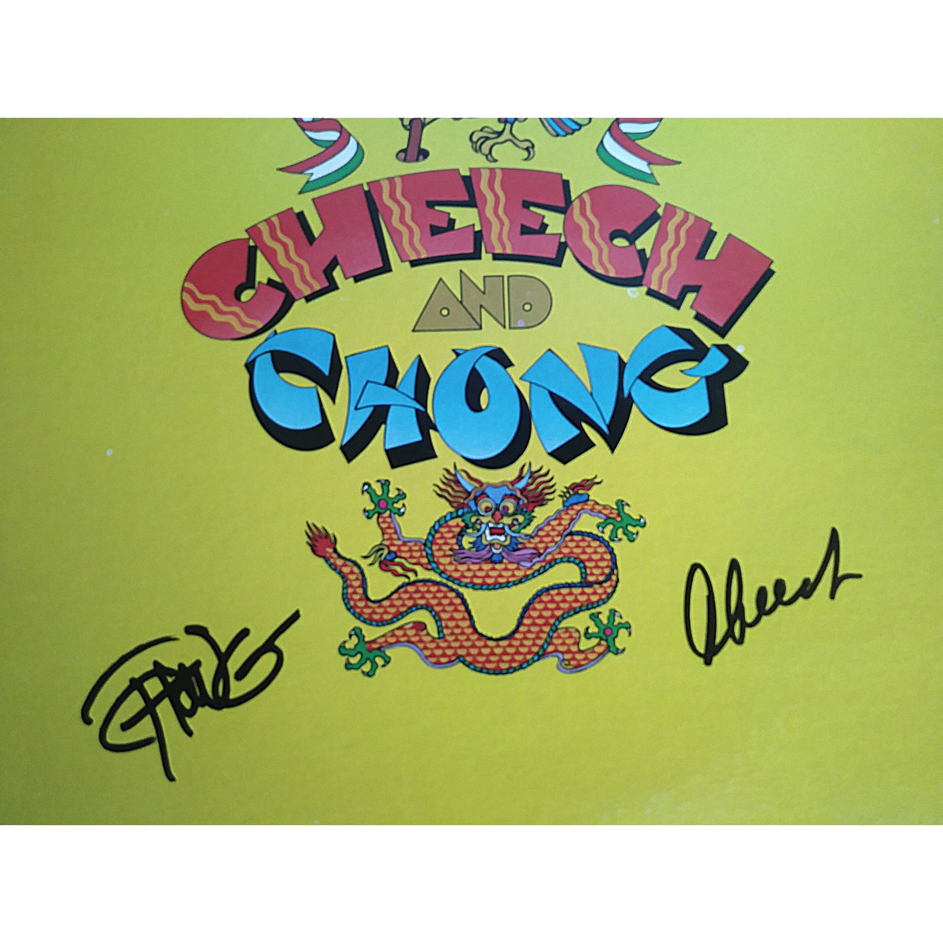 Cheech and Chong Autographed Signed Vinyl Record Album Cover Exact ...