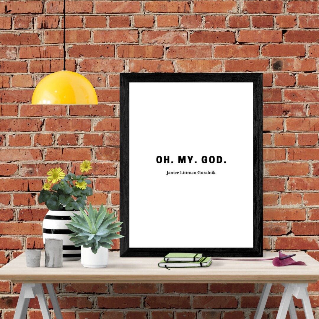 Print Friends Janice Oh My God 8x10 and 12x16 - Etsy
