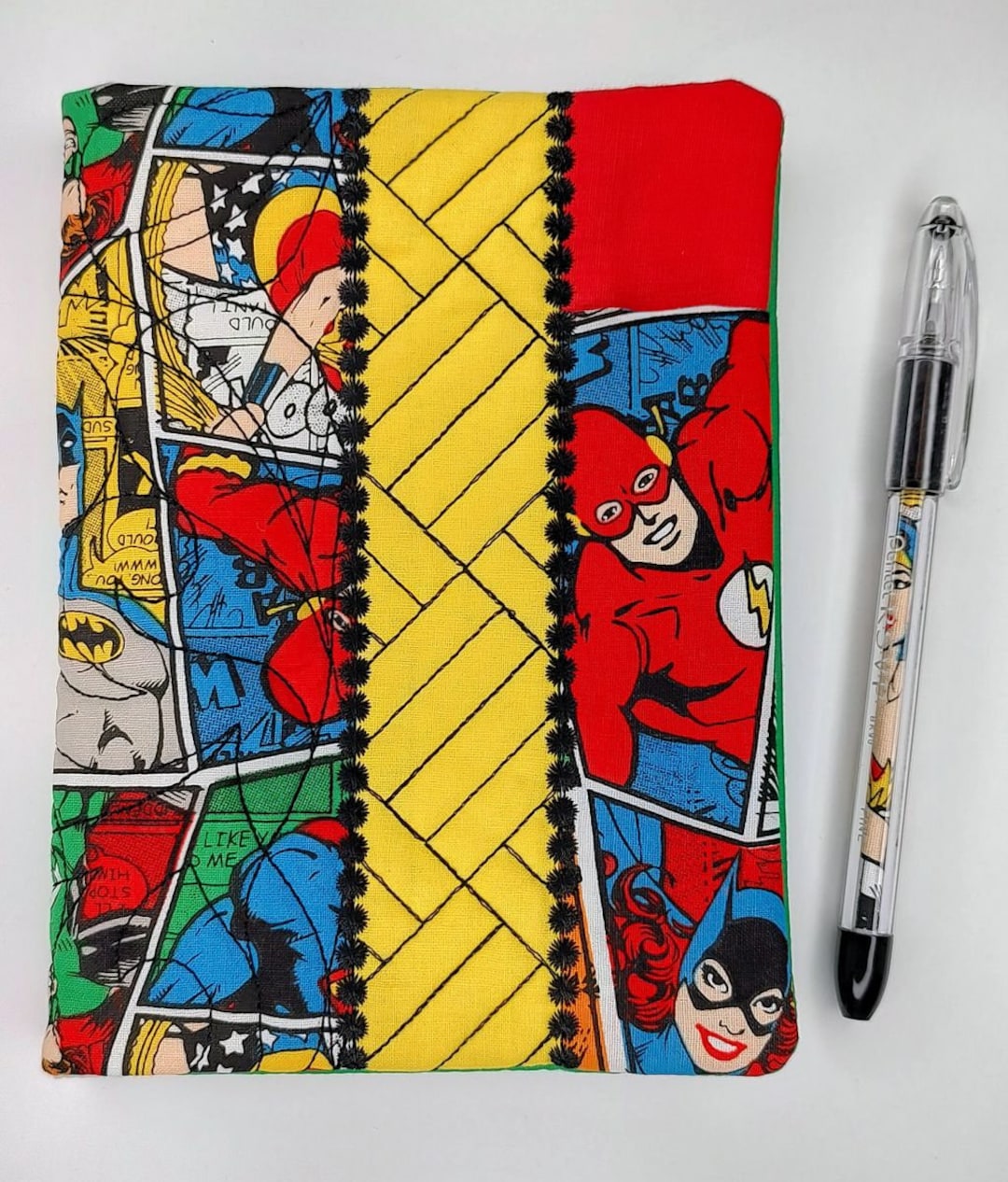 DC Comics - Fabric Covered Notebook With Matching Pen - Etsy