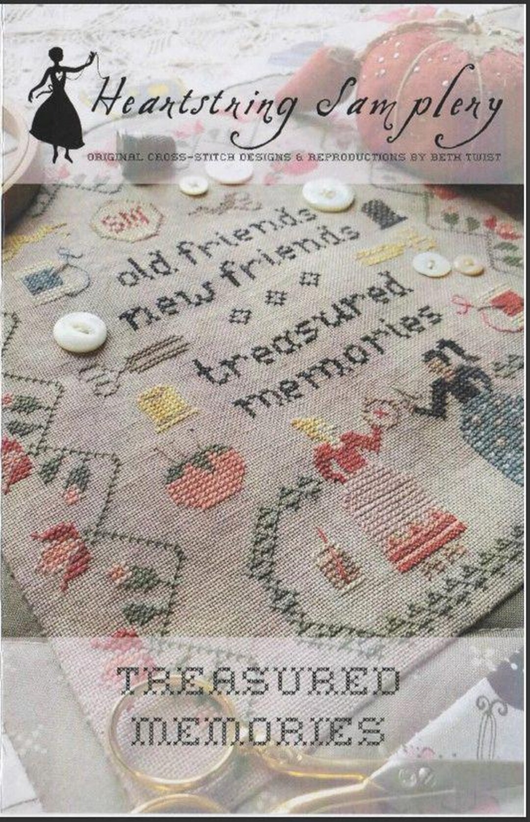Treasured Memories - Cross Stitch Pattern - by Heartstring Samplery - Etsy