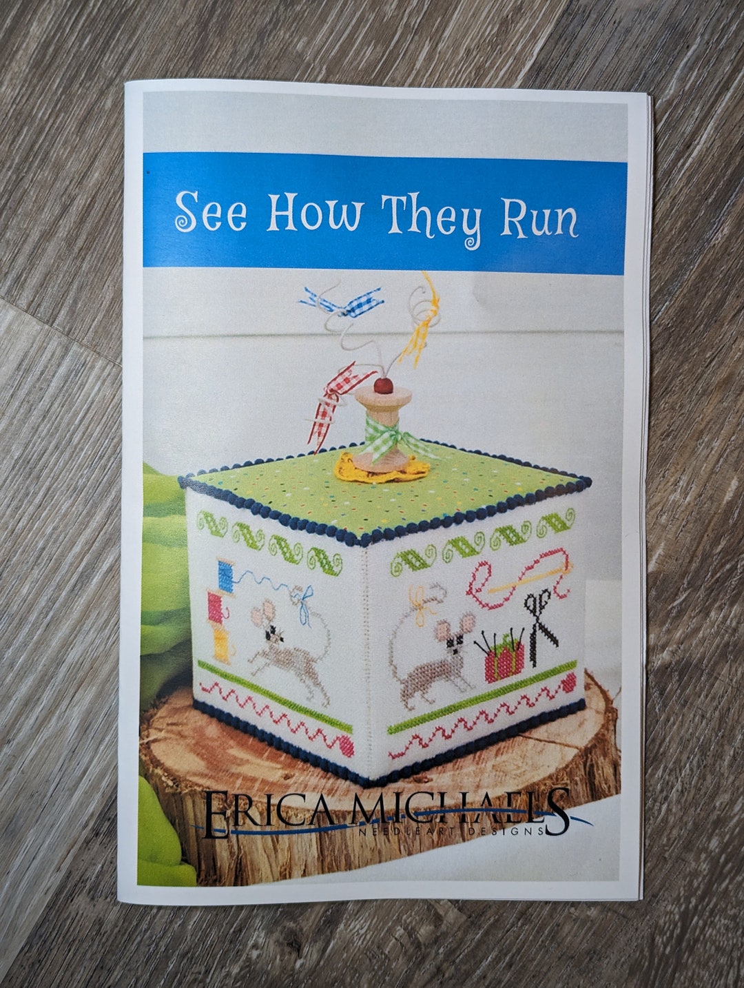 See How They Run Cross Stitch Pattern & Finishing Kit - Etsy