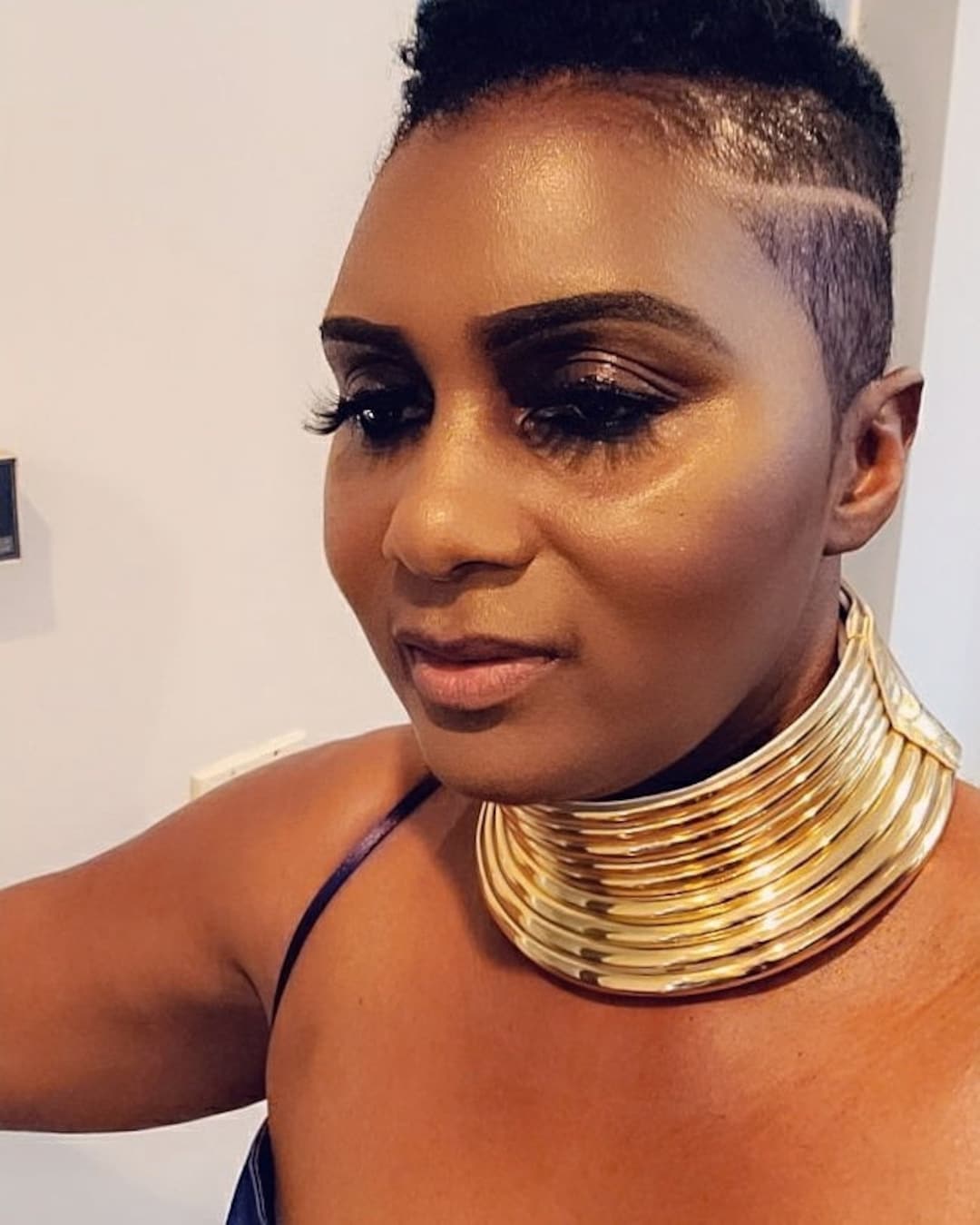 Gold Ndebele Choker, Adjustable, African Jewelry, Christmas Gift ...