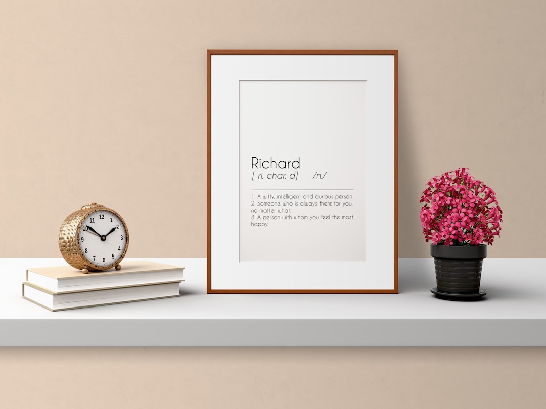 Personalized Name Sign | Custom Name Print | Name Meaning | Digital ...