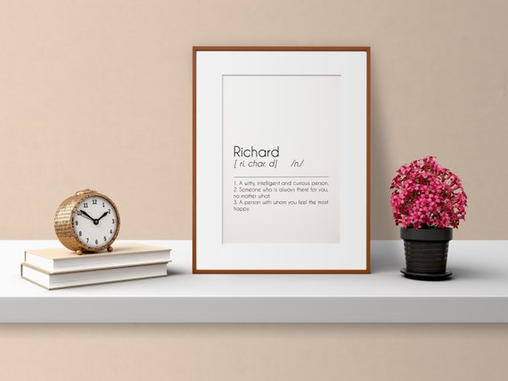 Personalized Name Sign Custom Name Print Name Meaning | Etsy