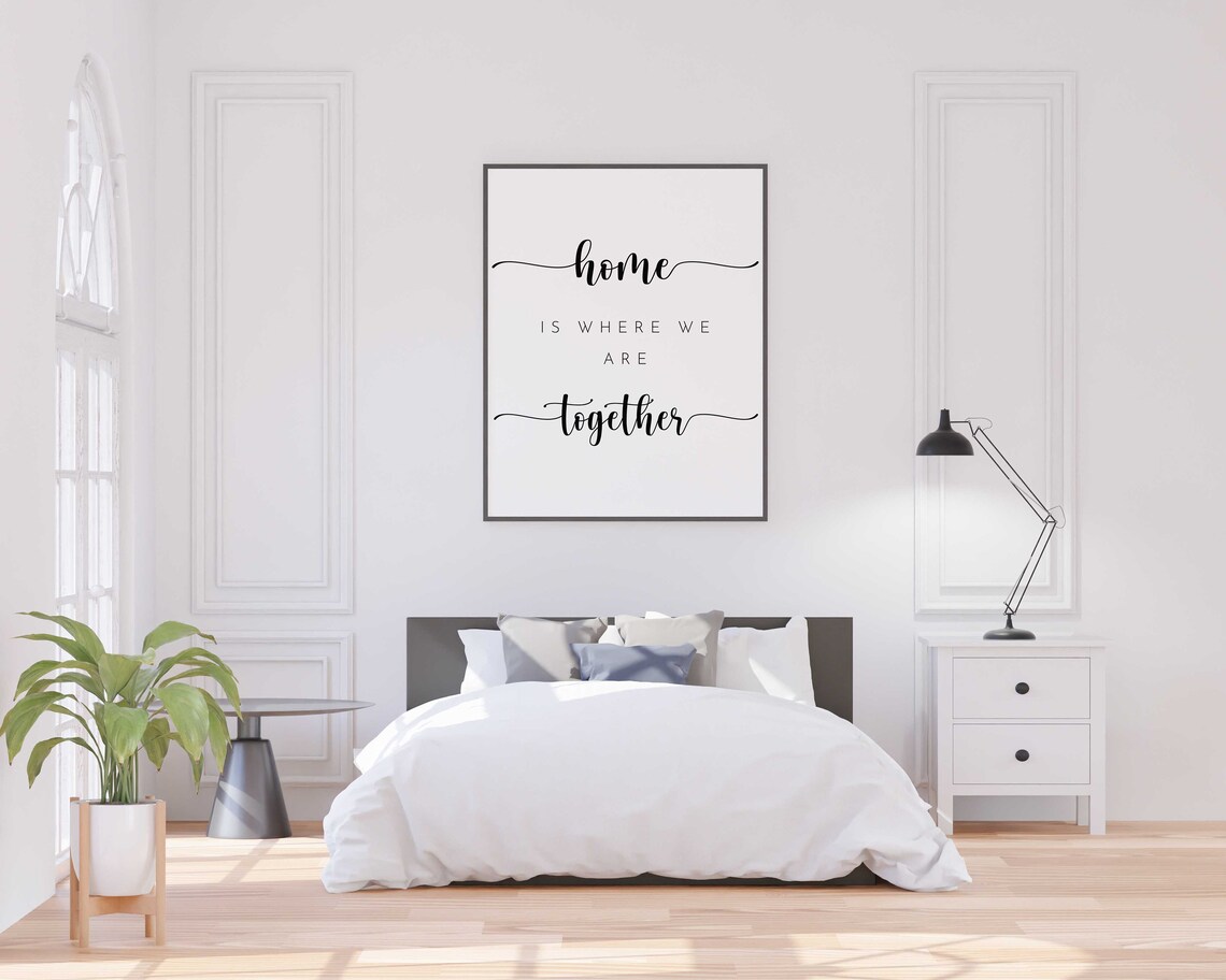 Home Printable Art, Typography Print, Quote Prints, Digital Download ...
