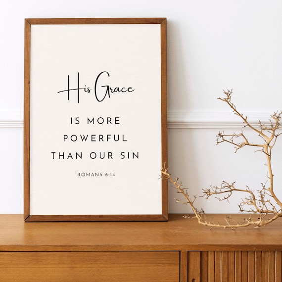 Bible Verse Wall Art Minimalist Aesthetic Room Decor Quote - Etsy