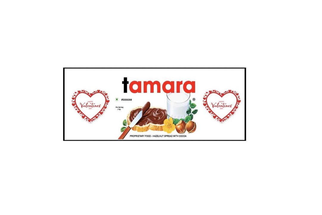 Valentines Day Gift, Personalized Nutella Jar, Custom Nutella, Mini ...