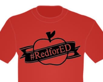 Red for Ed Cricut | Etsy