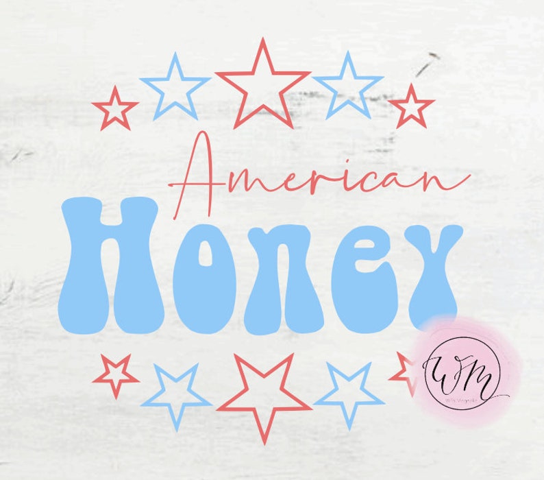 American Honey PNG Cut File - Etsy