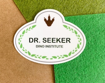 Dinosaur Dr. Seeker - Etsy