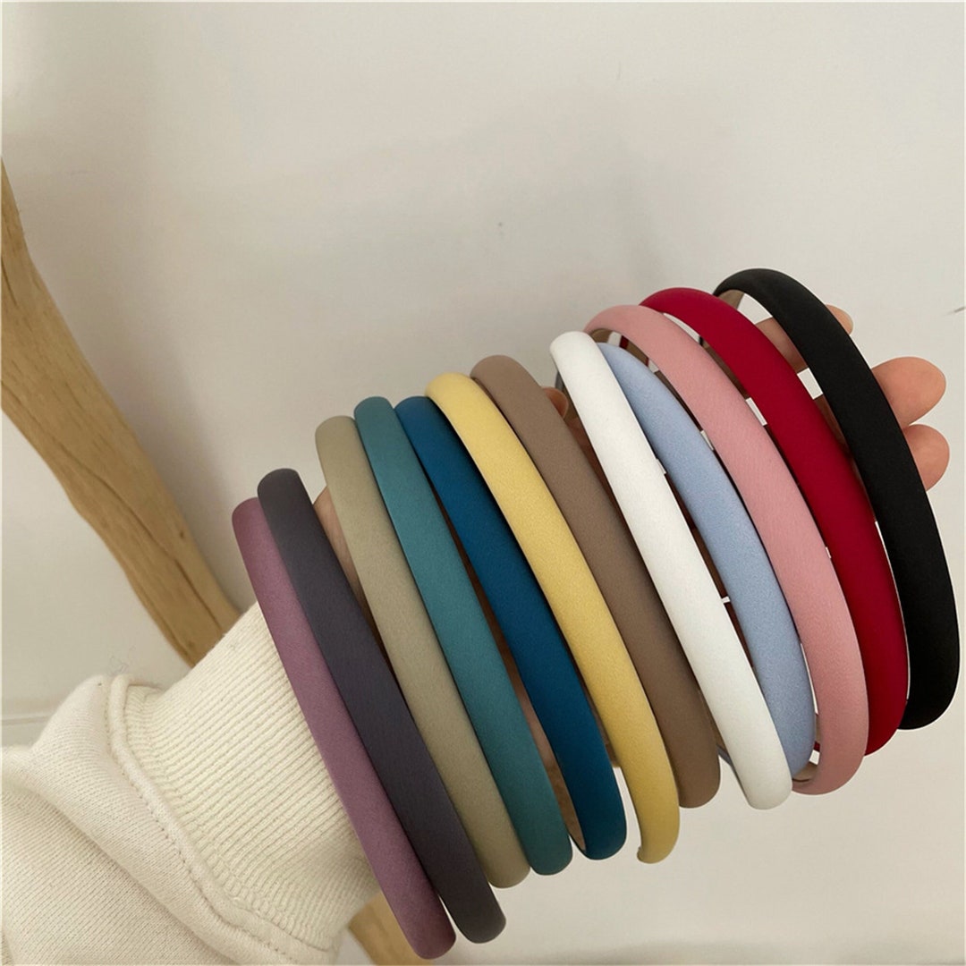 1 Pack, Pure Color Headband, Thin Hairband, Women Headband, Pain Free ...