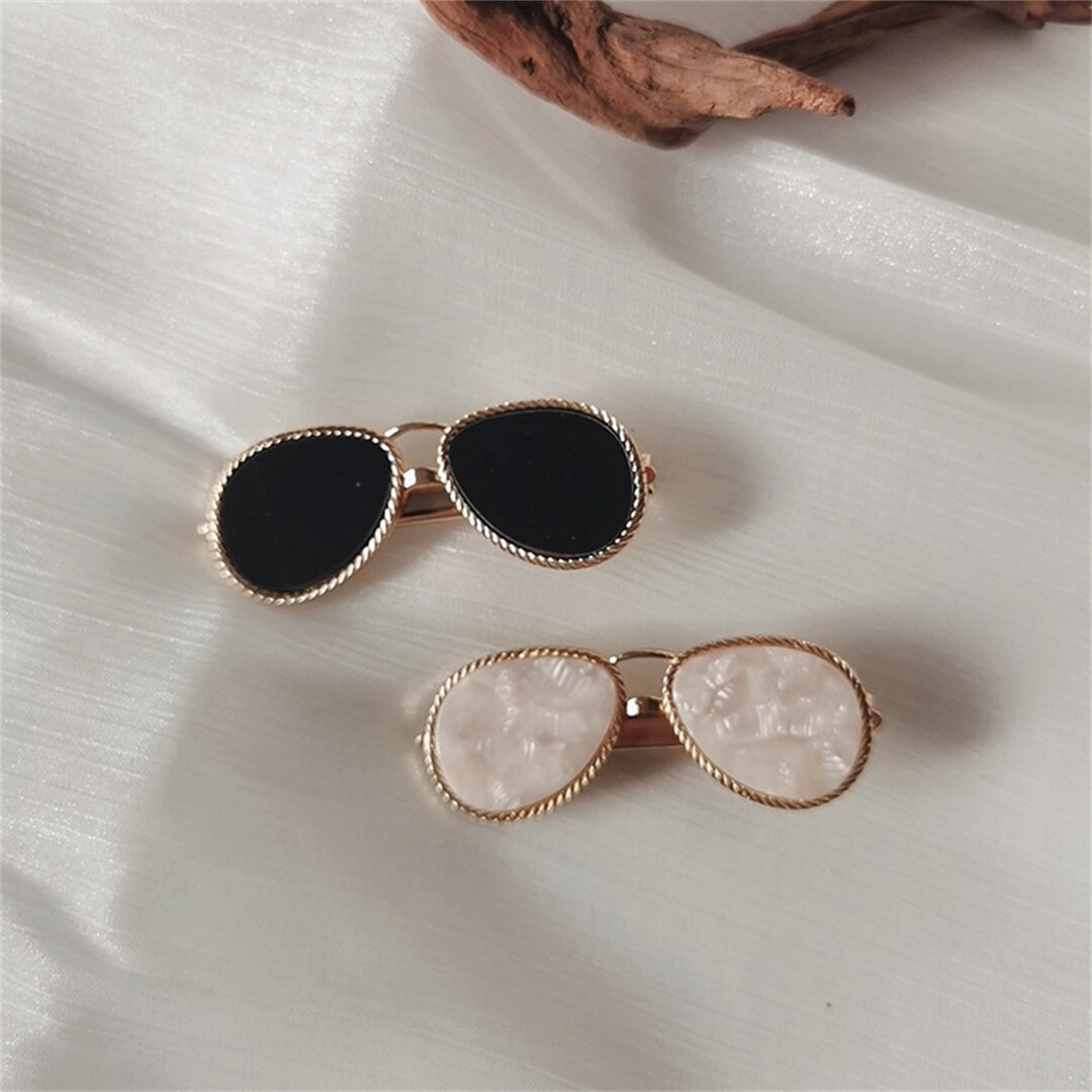 1 Pack Cute Glasses Hair Clip, Funny Hair Clips, Creative Hair Clip ...