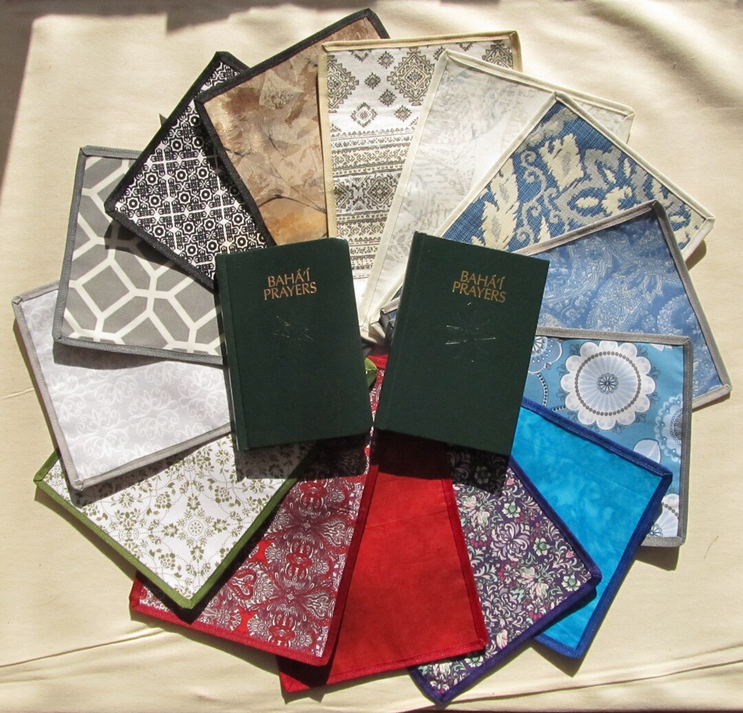 Baha'i Prayer Book Cover - SRC - Etsy