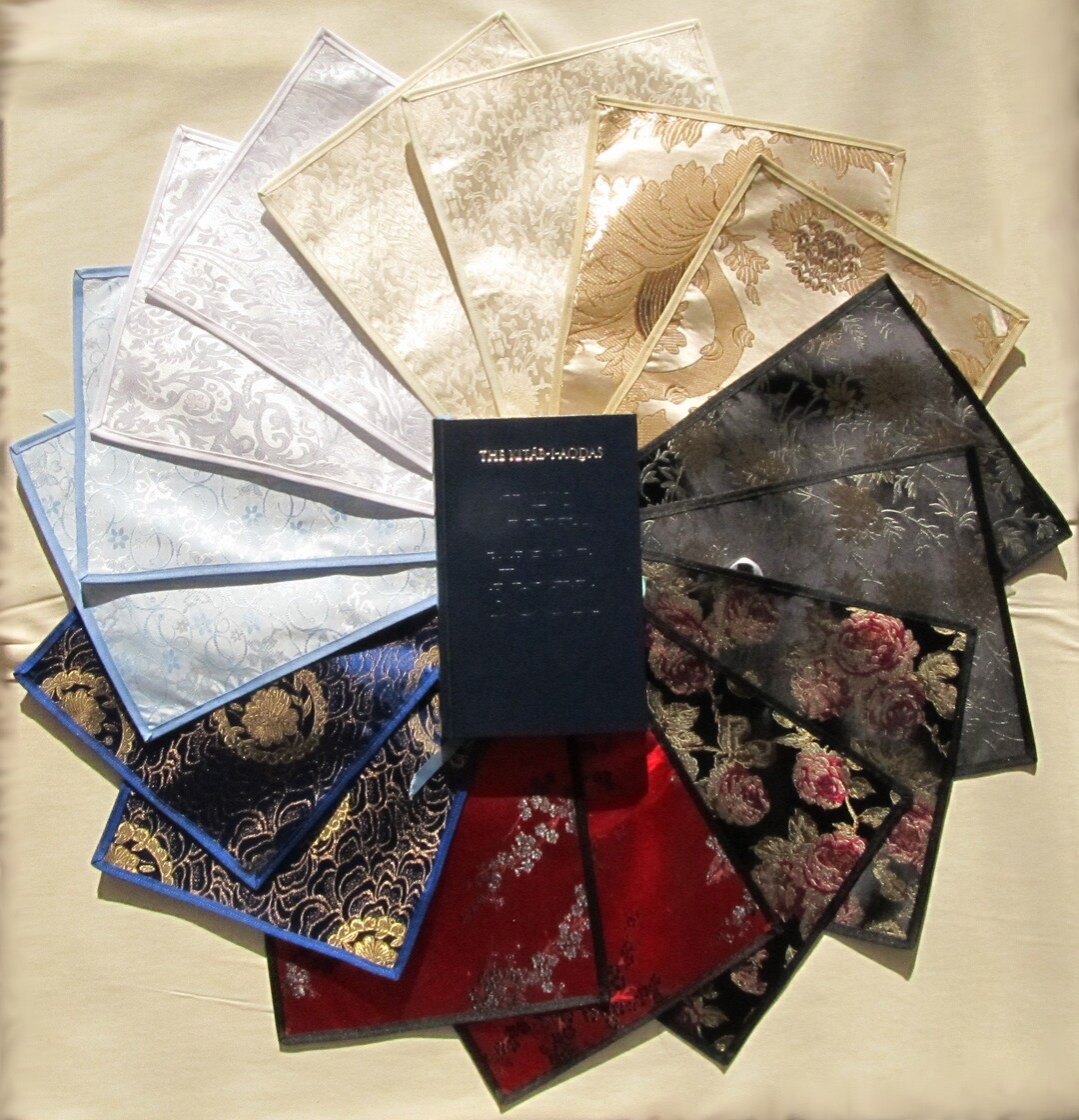 Large Book Brocade Covers - Etsy