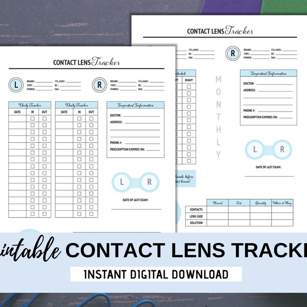 Contact Lenses - Etsy
