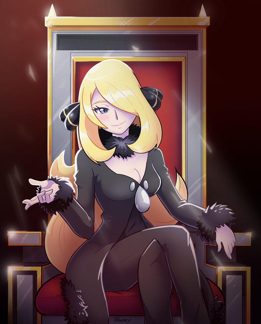 Sinnoh Queen Cynthia - Etsy