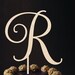 Wedding Cake Topper Letter R Cake Toppers for Wedding Rustic - Etsy
