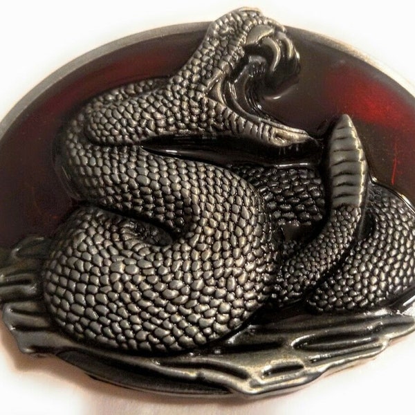 Snake Belt Buckle - Etsy