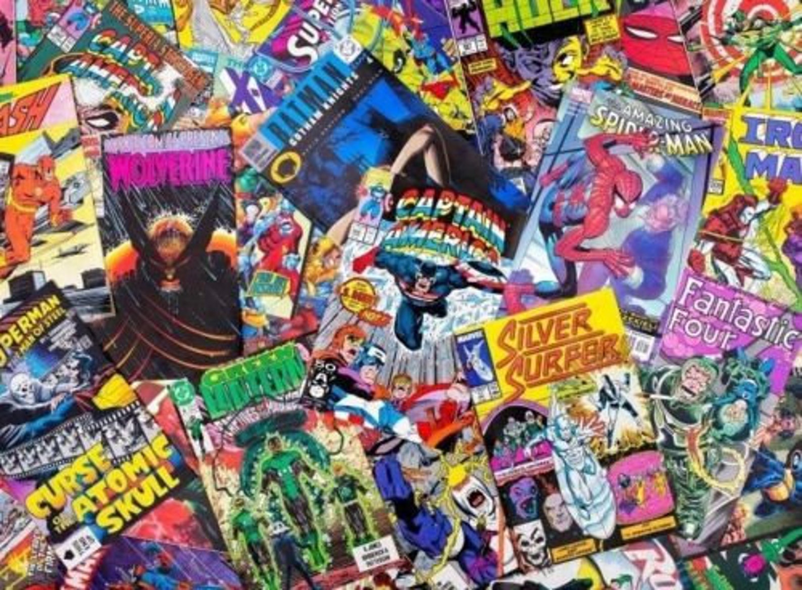 Stack Pile Comic Books Mouse Pad Punisher Captain America - Etsy UK