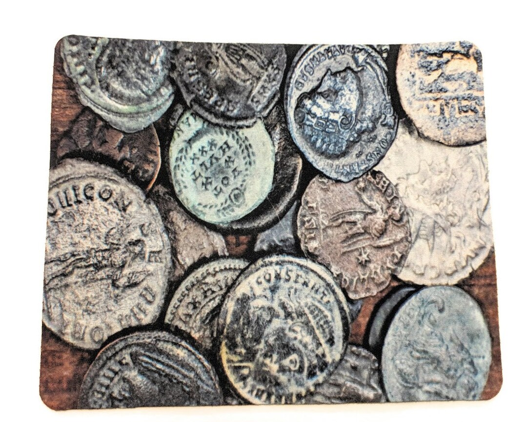 Ancient COIN Mouse Pad 9x7" Coins Roman Campgate Constantine the Great ...