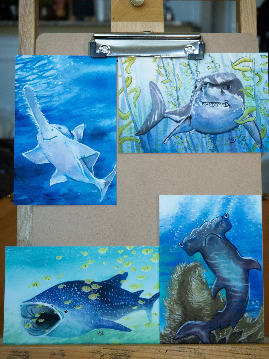 Supreme Shark Mouths Postcards - Etsy