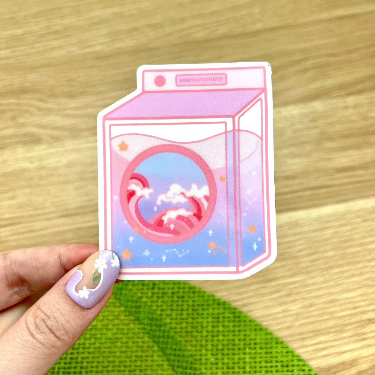 Dream Machine Transparent Stickers Water Bottle Stickers Pastel ...