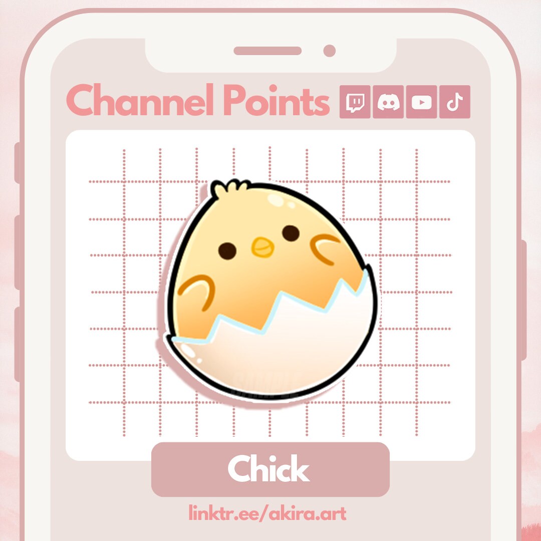 Chick Channel Points for Twitch | Twitch Channel Point Icon | Twitch ...