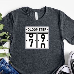 70th Oldometer Birthday Shirt, 70th Birthday Gift, Pedal to the Metal ...