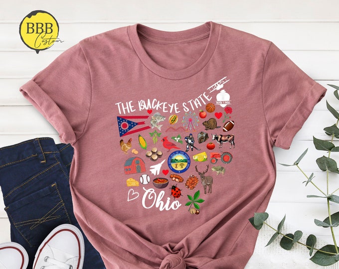 Peace Love Buckeyes Shirt - Etsy