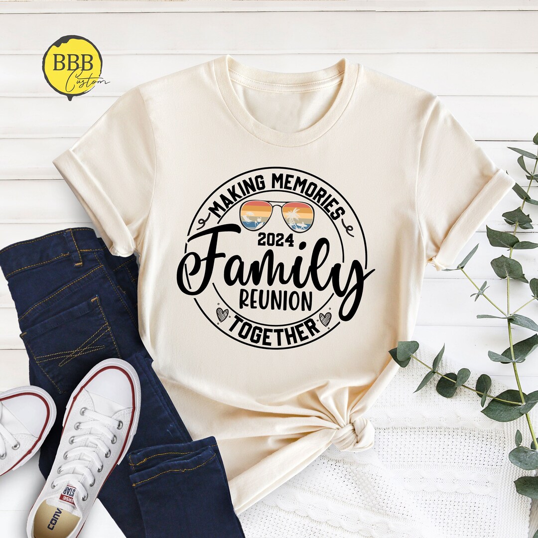 Family Name Shirt, Making Memories Together Shirt, Family Vacation ...
