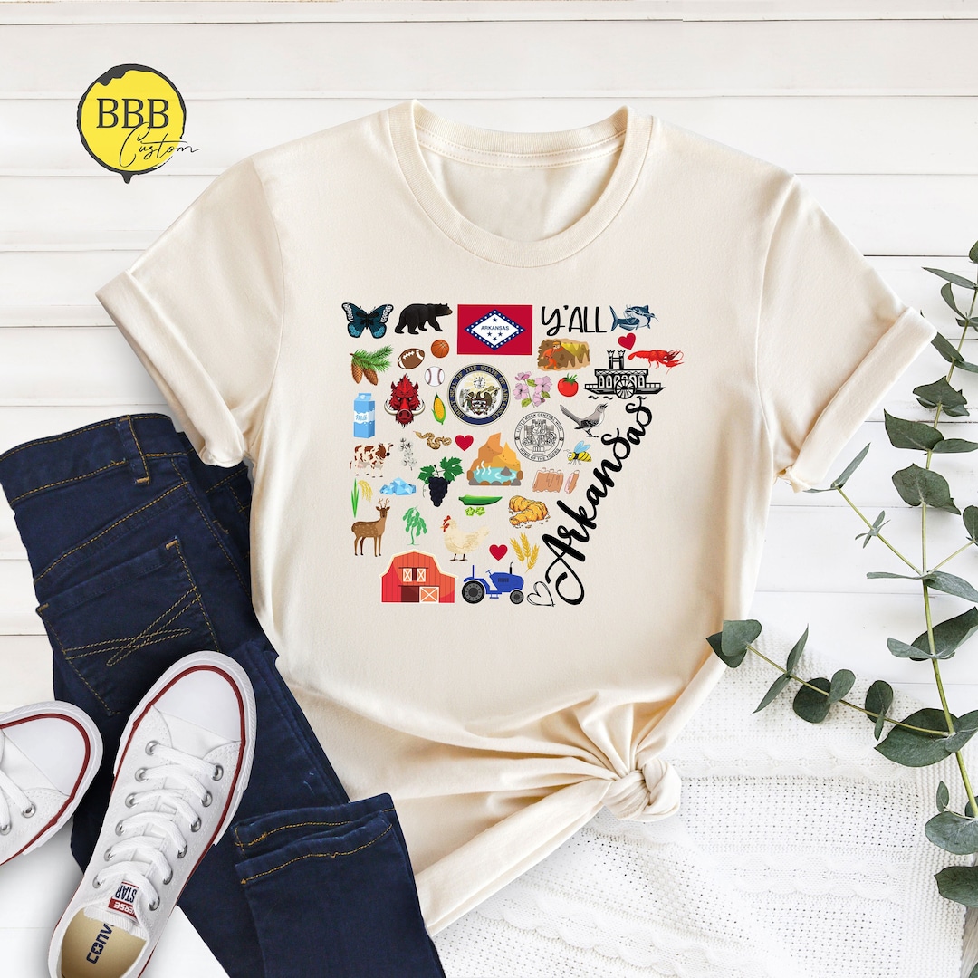 Arkansas Favorite Shirt, Arkansas Shirt,arkansas State Shirt,arkansas ...