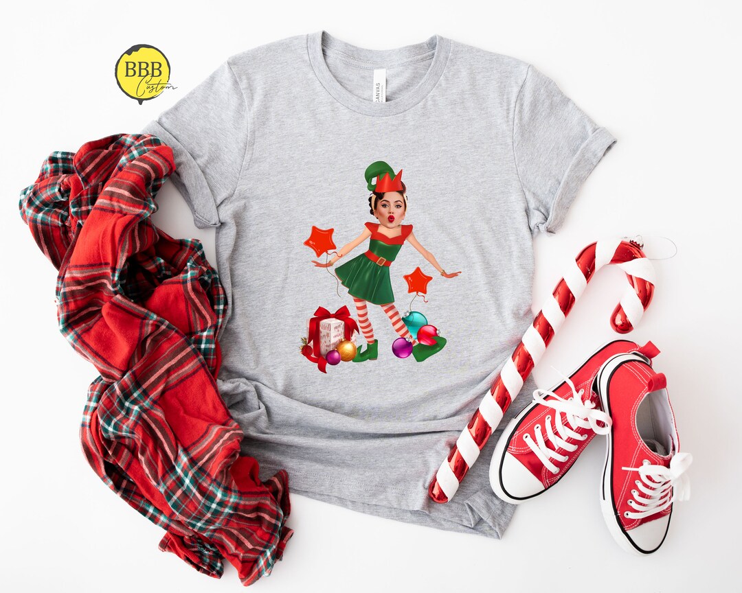 Personalized Christmas Elf Shirt, Christmas Gift, Funny Elf Shirt ...