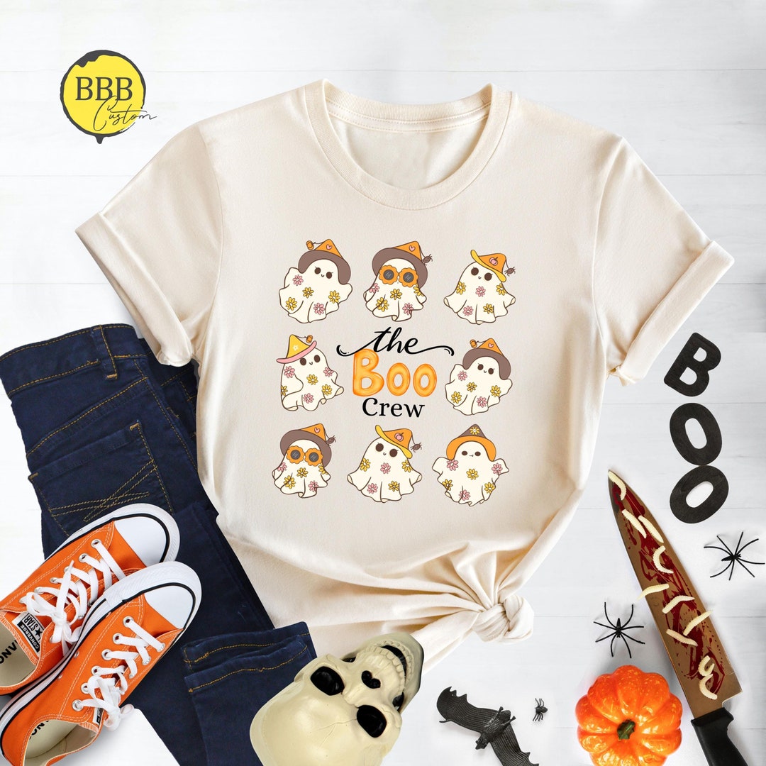The Boo Crew Shirts, Halloween Party T-shirt, Family Costume Shirt ...