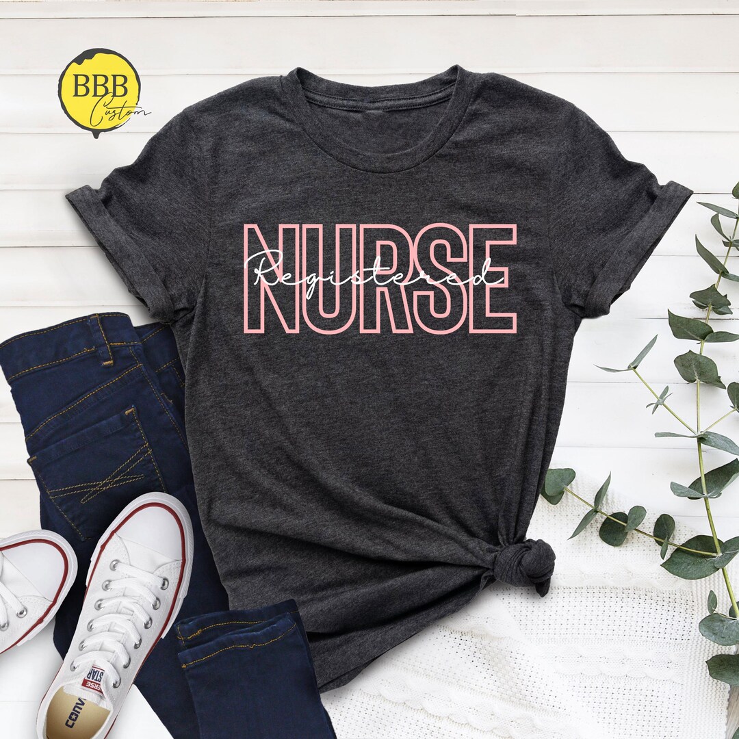 Registered Nurse T-shirt: RN Grad Tee, Nurse Week Gift - Etsy