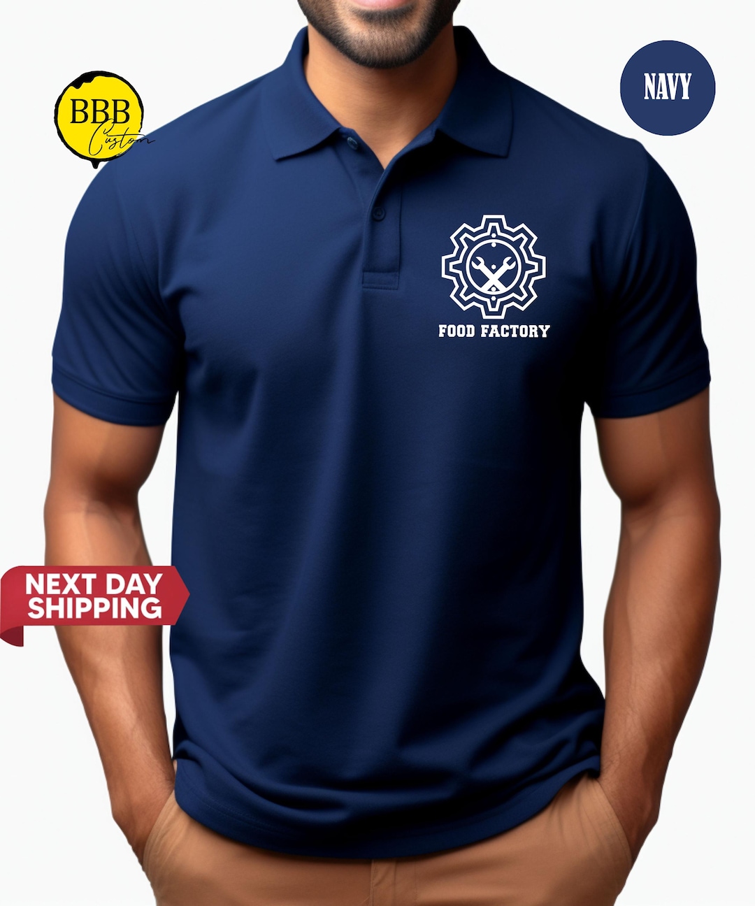 Custom Logo Polo Shirt: Personalized Work Team Uniforms - Etsy